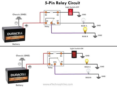 Automotive Relay Wiring Diagram Automotive Electric Fans