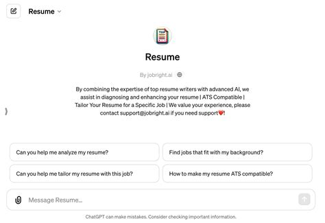 Resume GPT Unlock Your Resume S Potential