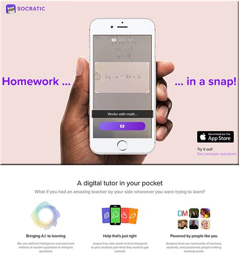 The Socratic App — Using Ai To Deliver Your Own Digital Tutor 24×7