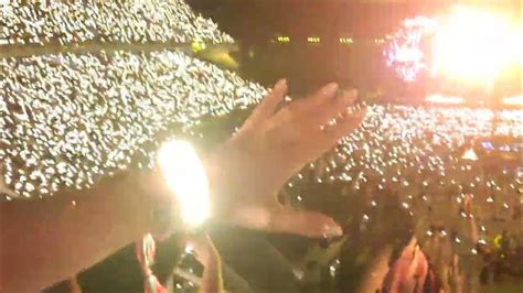 Coldplay Yellow Live In Athens June 8th 2024 Youtube
