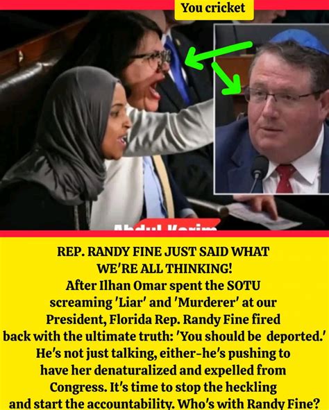 The Controversy Surrounding Rep Randy Fine And Ilhan Omar A Lesson In