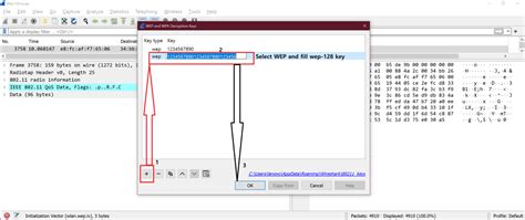 how to decrypt 802 11 wlan wireless encrypted packets using