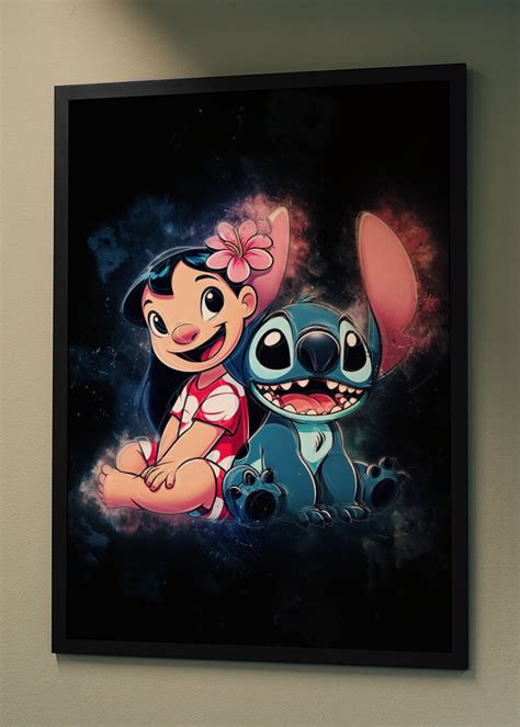 Lilo Et Stitch Affiches Et Impressions Par Myartica Printler
