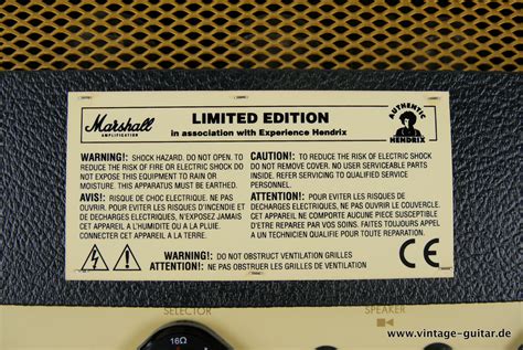 Marshall Marshall Half Stack Hendrix 2006 Black Tolex Amp For Sale Vintage Guitar Oldenburg