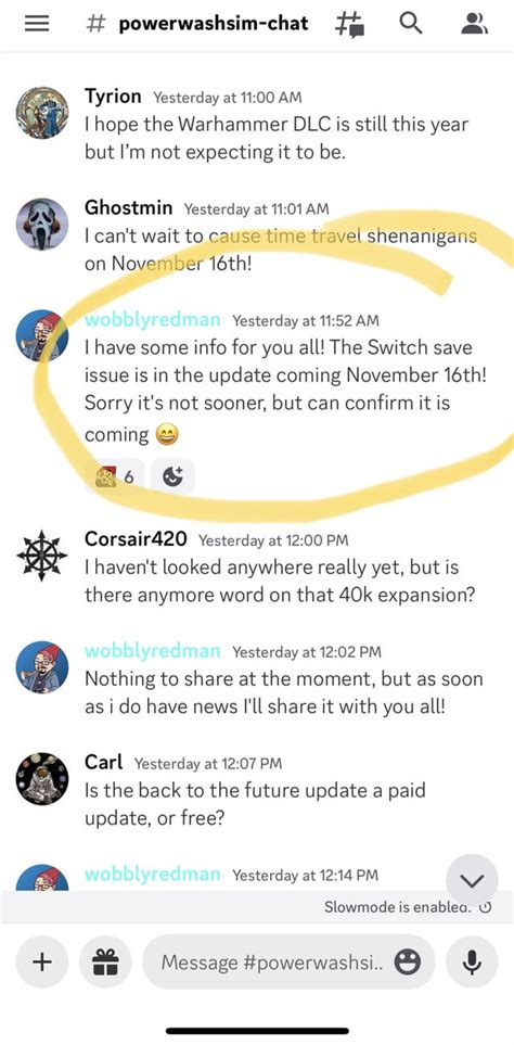 Switch Save Issue Fix Will Be Included In Nov 16th Update R