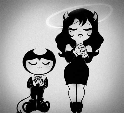 Pin By Mochi On Bendy X Alice Alice Angel Bendy And The Ink Machine