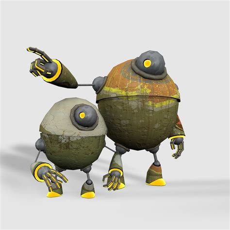 로봇 사이 딕 3d 모델 45 Fbx C4d 3ds Free3d