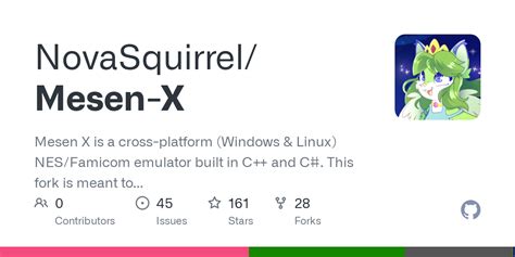 Github Novasquirrelmesen X Mesen X Is A Cross Platform Windows