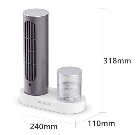 Philips Electric Fan Humidification Spray Office Mute Home Small