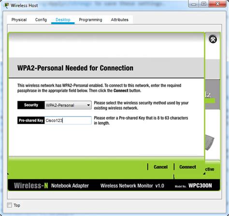 Packet Tracer Configure A Basic WLAN On The WLC Instructions Answer