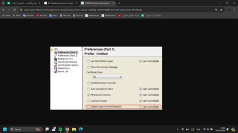 solved disable anyconnect message this is a pre connect reminder