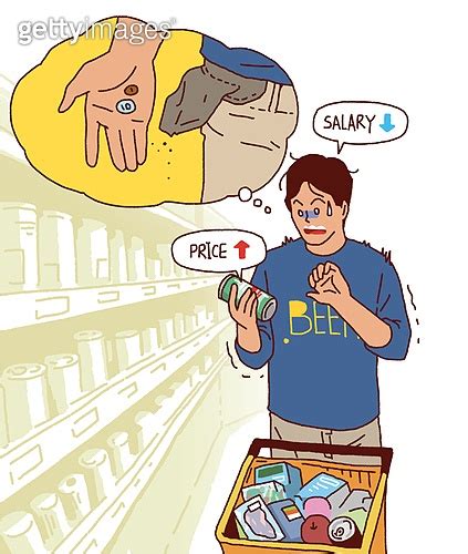 일러스트 조기경제교육 사회이슈 경제면 불경기 컨셉 성장 컨셉 사회양극화 사회이슈 인플레이션 컨셉 이미지 Jv12575919 게티이미지뱅크