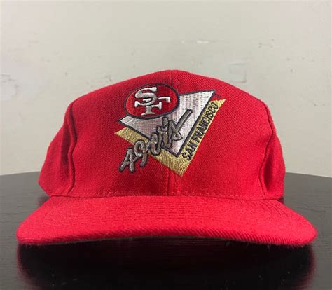 Vintage San Francisco 49ers Snapback Hat Osfa Forty Niners Nfl Football