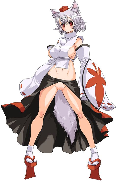 Rule 34 Animal Ears Cosine Momiji Inubashiri Pussy Red Eyes Touhou