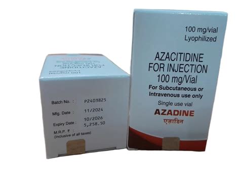 Azadine Injection 100mg Azacitidine At ₹ 1400vial In New Delhi Id