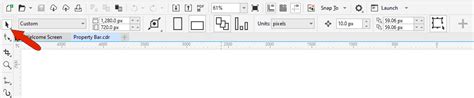 The Property Bar In Coreldraw Corel Discovery Center