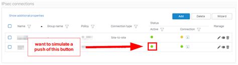 Activate And Deactivate IPsec Connection Via CLI Discussions Sophos Firewall Sophos