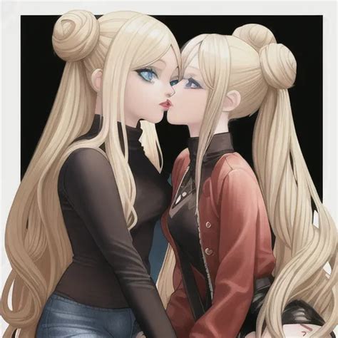 100 Lesbian Ai Generated Images Starryai