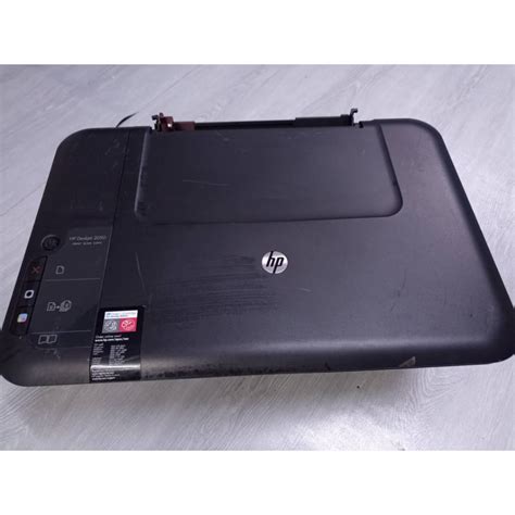 Hp Deskjet Ink Advantage 2050 Printer Second Hand~no Cover Shopee Malaysia