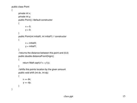Ppt Object Oriented Programming Concepts Powerpoint Presentation