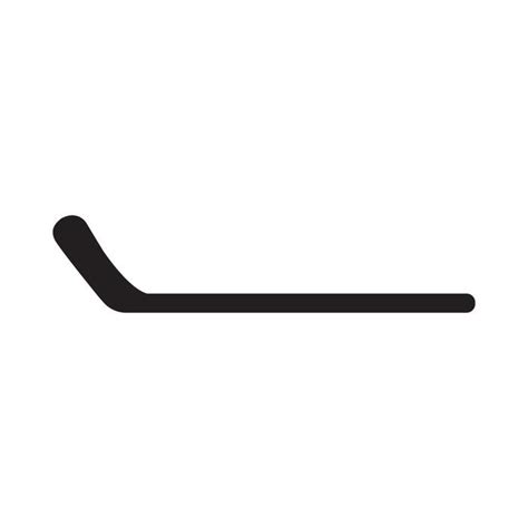 Hockey Stick Silhouette