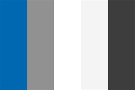 Blue Grey Theme Color Palette