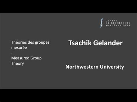 Free Video Random Subgroups Lecture 3 Non Invariant Random