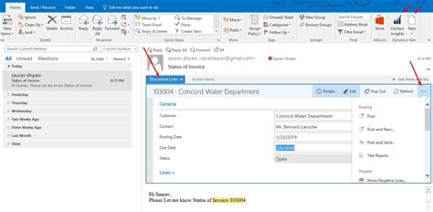 Microsoft Dynamics Nav 2017 How Do I Enable Outlook Add In