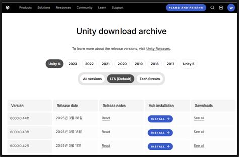 Unity 게임 엔진의 기본 셰이더 라이브러리 개념과 유니티 엔진 기본 셰이더built In Shdaer 코드 다운로드