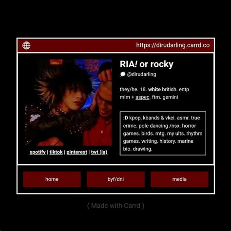 Carrd Inspo ☆ Aesthetic Template Overlays Cute Tutorial