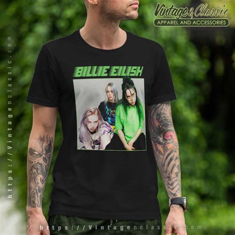 Billie Eilish Bad Guy Poster Shirt Vintagenclassic Tee