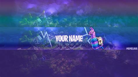 Fortnite Banner Template