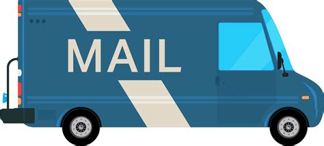 Download Mail Truck Drawing Free Mail Truck Clipart Png Download