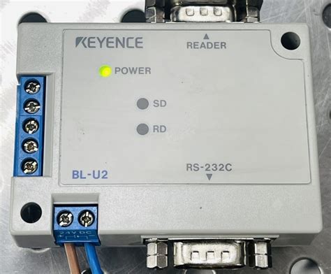 Keyence Bl U2 Communication Unit With Bl 601 Laser Barcode Reader Novus Ferro Pte Ltd