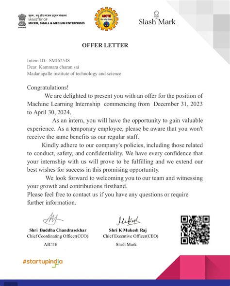 Charan Sai On Linkedin Slashmark