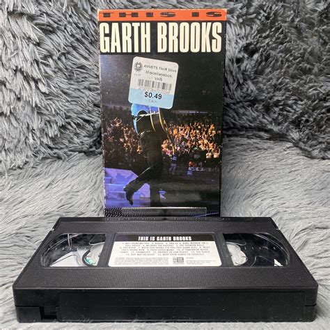 This Is Garth Brooks Vhs 1992 Liberty Home Video Live And Interview