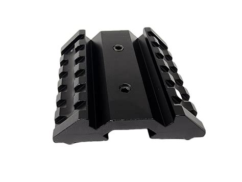 Double Sided 45 Degree Angle Offset Picatinny Rail Mount X Force Tactical