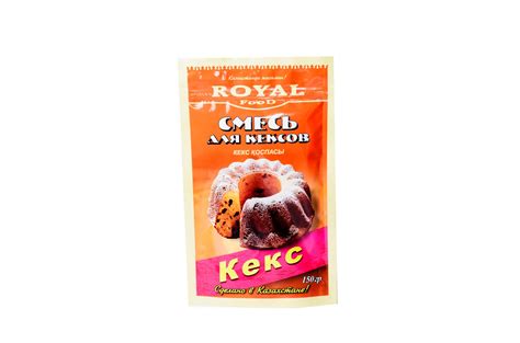 Смесь для кекса 150 гр. - "Royal Food", Челябинск
