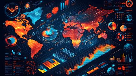 Infographics Engaged In Insightful Data Visualization And Analysis For