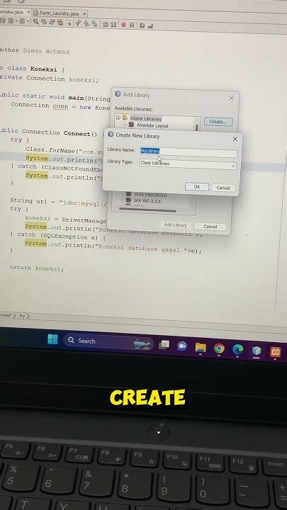 Part 2 Add Library Mysql Jdbc Connector In Netbeans Youtube