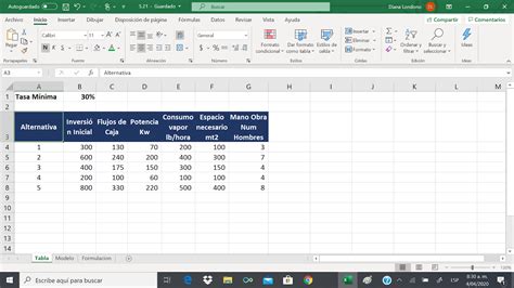 Finanzas excel vba sql y algo más Matemática Financiera Propuestas de Inversión Gerente