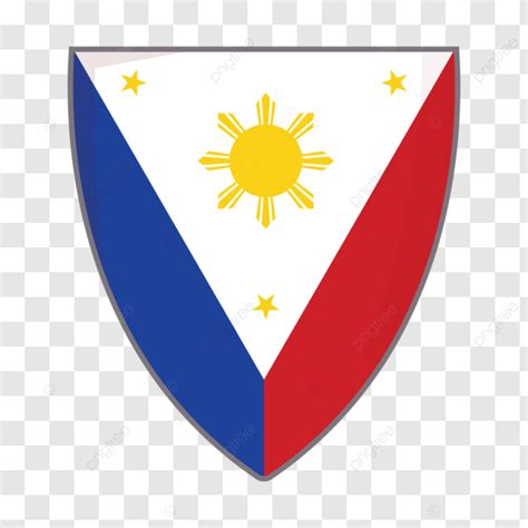 Philippine National Flag Shield Badge Vector Philippines Flag Shield Png And Vector With
