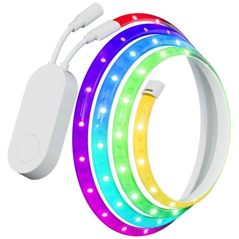 yeelight chameleon symphony rgb lightstrip 2m led lamp eu plug