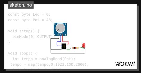 Clignotement O Wokwi Esp32 Stm32 Arduino Simulator