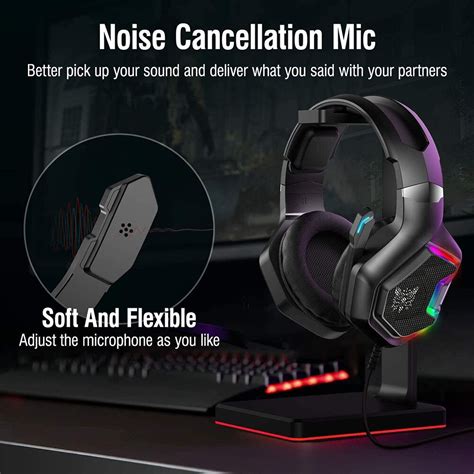 K10 Pro Wired Gaming Headphones Rgb Music Headset Grandado