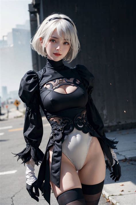 Nier Automata 2b Cosplay 15 By Foxdoorai On Deviantart