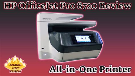 Hp Officejet Pro 8720 All In One Printer Review Youtube