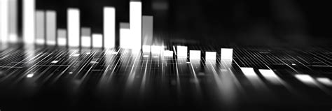 Abstract Data Visualization With Glowing Bars A Futuristic Abstract Image With Glowing Bars R