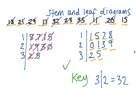ShowMe Stem And Leaf Plot For Three Digit Number