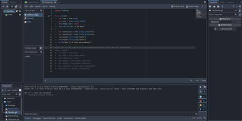 I Dont Understand Why The Tree Node Wont Work R Godot